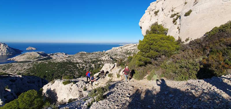 LES CALANQUES LA TETE DE LA MOUNINE - Rando Soleil